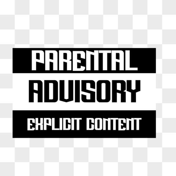 Parental Advisory PNG - Download Free & Premium Transparent Parental ...