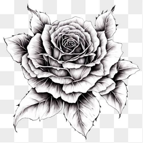 Rose Tattoo PNG - Download Free & Premium Transparent Rose Tattoo PNG ...