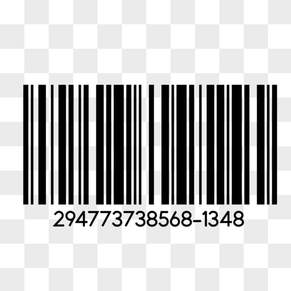 Download Black and White Barcode with Numbers 279 and 241 PNGs Online ...