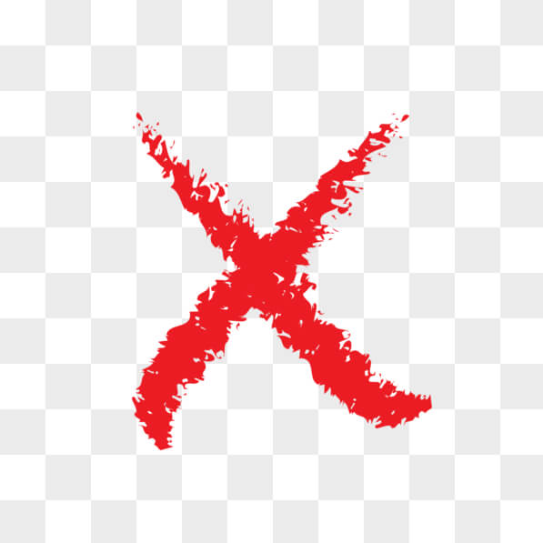 Red X PNG - Download Free & Premium Transparent Red X PNG Images Online ...