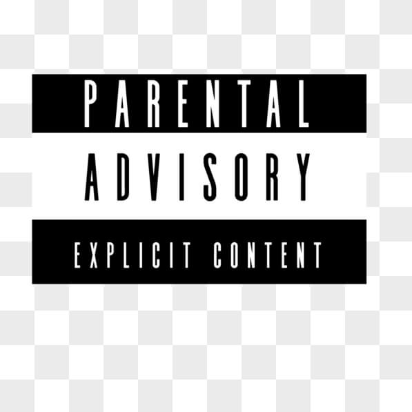 Parental Advisory PNG - Download Free & Premium Transparent Parental ...