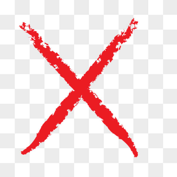 Vermelho X PNG- Baixe imagens gratuitas e transparentes em Vermelho X ...