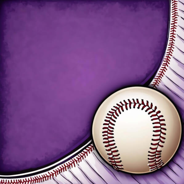 Download Baseball Ball and Mitt on Purple Background Backgrounds Online ...
