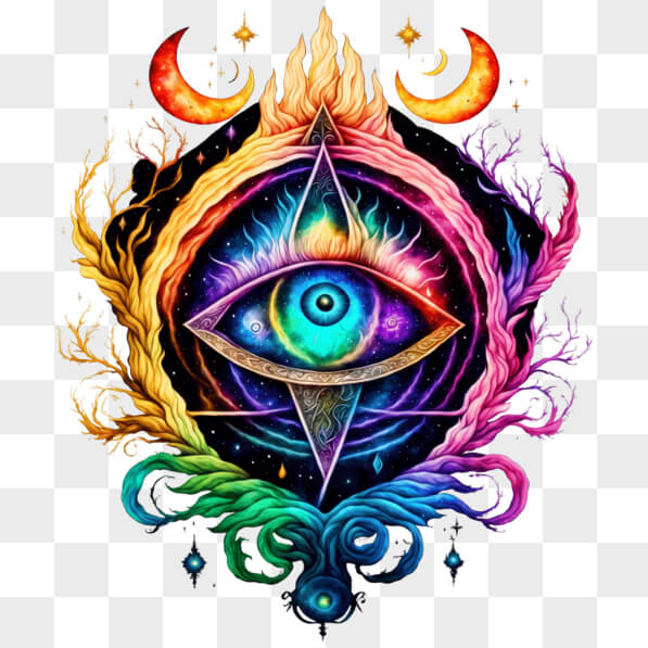Download Tree of Life Symbol with Moons and Stars PNGs Online ...