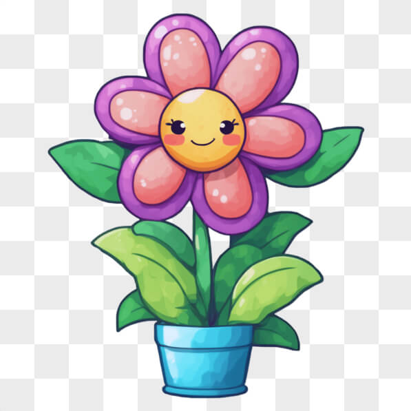 Flower Cartoon Images - Free Download on Creative Fabrica