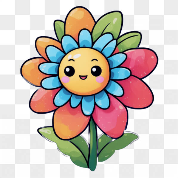 Flower Cartoon Images - Free Download on Creative Fabrica