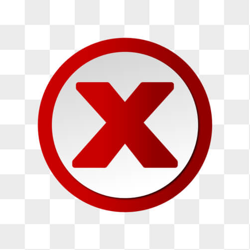 Red X PNG - Download Free & Premium Transparent Red X PNG Images Online ...