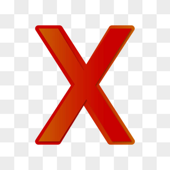 Red X PNG - Download Free & Premium Transparent Red X PNG Images Online ...
