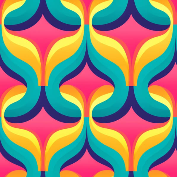 Baixe Padrão de Linhas Onduladas Abstratas Chamativas para Design de Interiores Patterns ...