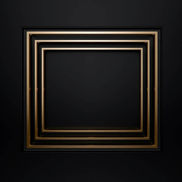 Download Luxurious Gold Frame for Displaying Artworks and Photos ...