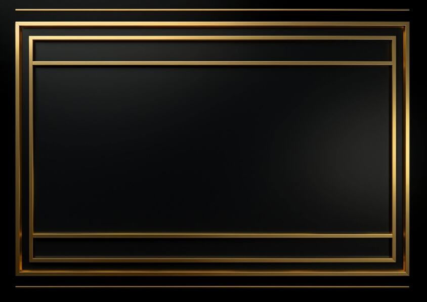 Download Black and Gold Picture Frame for Home or Office Backgrounds ...