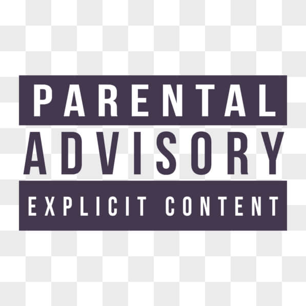 Parental Advisory PNG - Download Free & Premium Transparent Parental ...