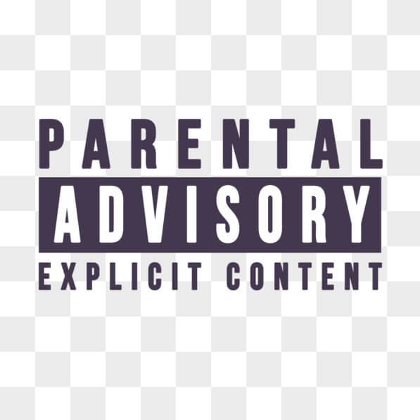 Parental Advisory PNG - Download Free & Premium Transparent Parental Advisory PNG Images Online ...