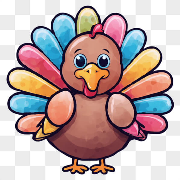 Download Cartoon Turkey for Thanksgiving, Halloween, or Christmas ...