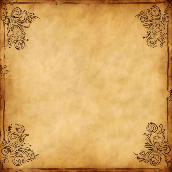 Download Old Paper Background with Ornate Frame and Floral Design ...