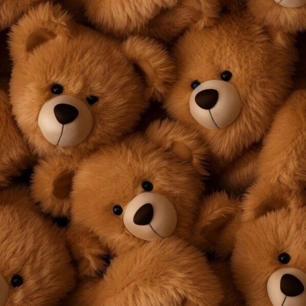 Download Stack of Brown Teddy Bears Patterns Online - Creative Fabrica