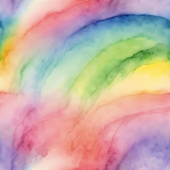 Download Colorful Watercolor Painting with Rainbows Backgrounds Online ...