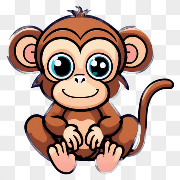 Download Cartoon Monkey Educational Clip Art for Children Cartoons ...