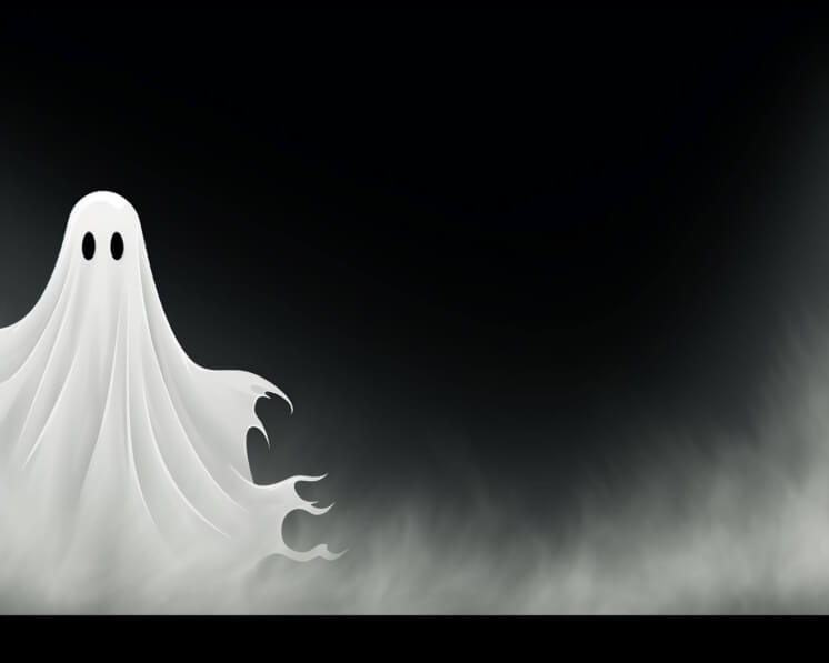 Download Spooky White Ghost emitting smoke for Halloween atmosphere ...