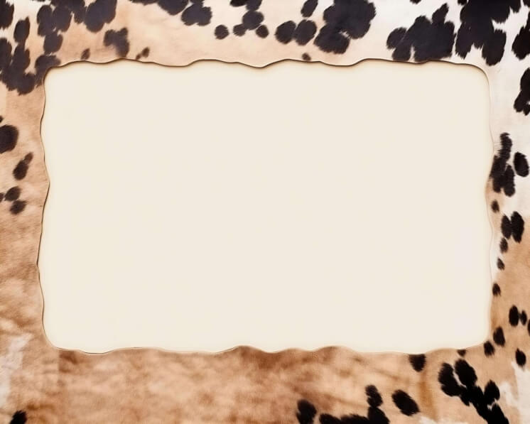Download Cowhide Frame for Photo Collages and Designs Backgrounds ...