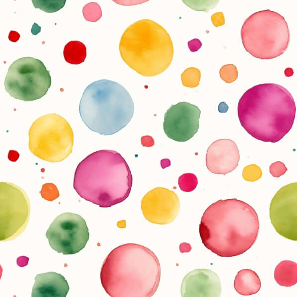 Download Colorful Watercolor Circle Seamless Pattern Patterns Online ...