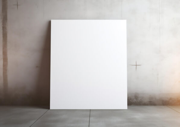 Download Large White Poster for Creative Display Mockups Online ...