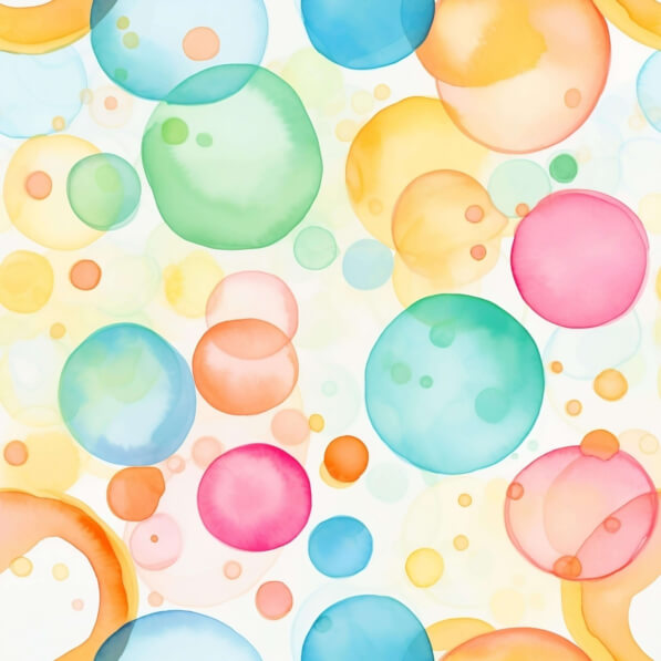 Download Seamless Watercolor Bubbles Pattern Patterns Online - Creative ...