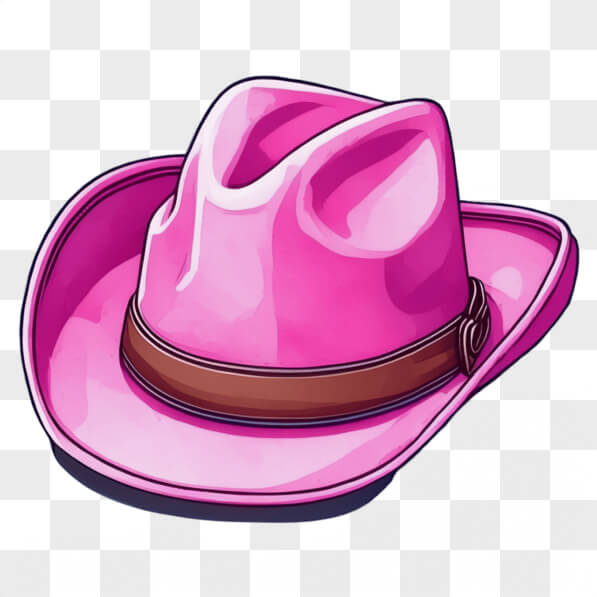 Download Pink Cowboy Hat - Western Culture and Fashion Accessory ...