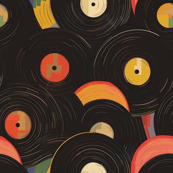 Download Colorful Vinyl Record Pattern Background Patterns Online ...