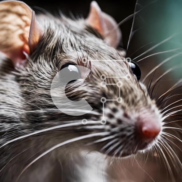 Close-up Image of a Rat's Eyes stock photo | Creative Fabrica
