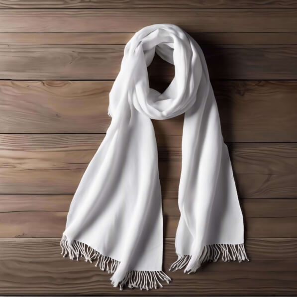 Download White Scarf on Wooden Background Mockups Online - Creative Fabrica