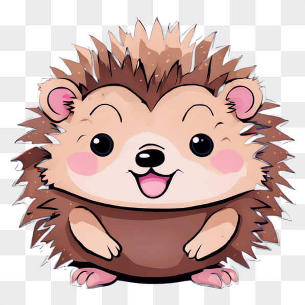 Télécharger Hérisson Cartoon avec la Bouche Ouverte Dessins animés En ...
