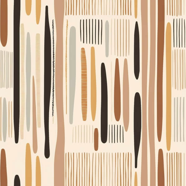 Download Seamless Abstract Pattern in Brown, Beige, and Tan on White ...