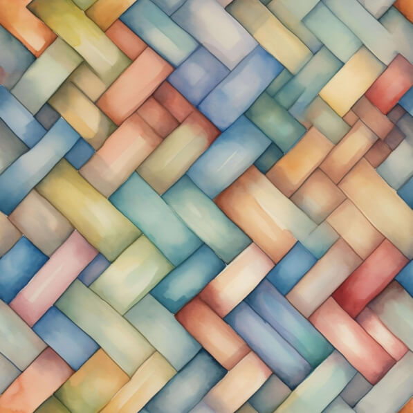 Download Colorful Abstract Woven Strips Painting Patterns Online ...