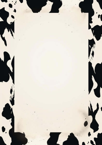 Download Black and White Cow Print Frame Backgrounds Online - Creative ...