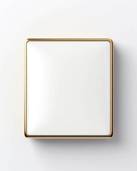 Download White Square Light Switch with Gold Frame Mockups Online ...