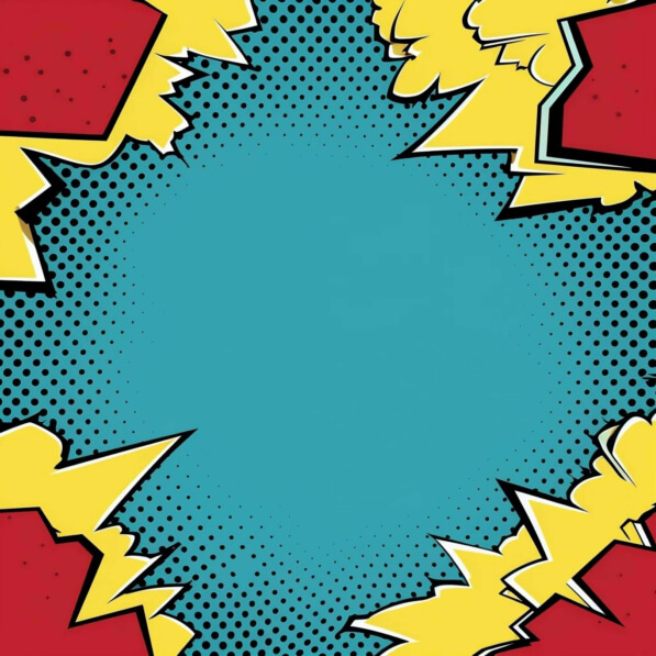 Download Comic Book Style Background in Red, Yellow, and Blue ...