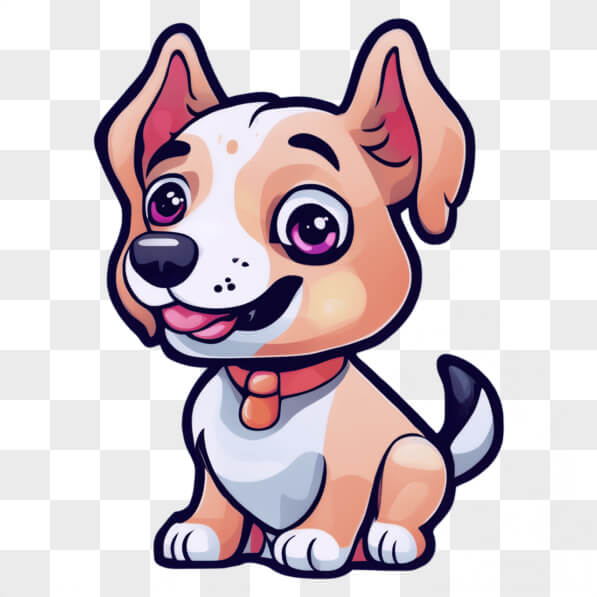 Download Happy Cartoon Dog with Open Mouth and Wide Open Eyes Cartoons ...
