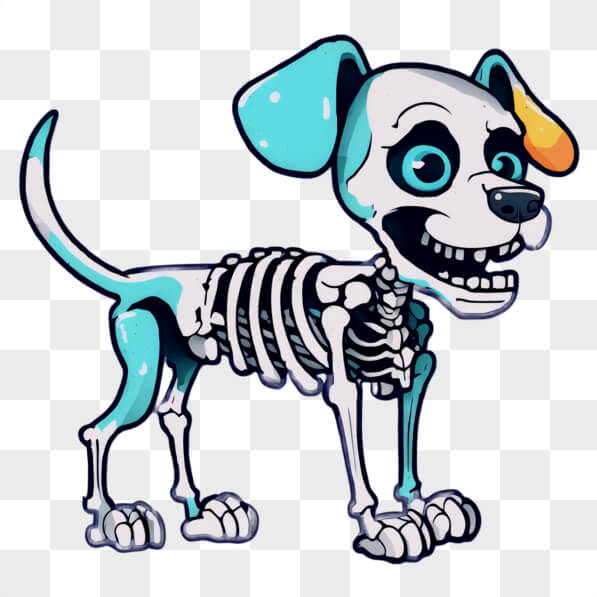 Download Cartoon Skeleton Dog for Special Occasions Cartoons Online ...