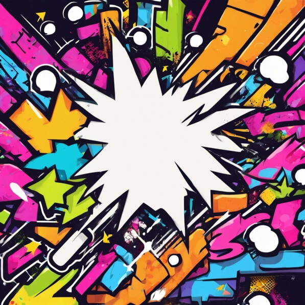 Download Colorful Graffiti Background with Explosion Design Backgrounds ...