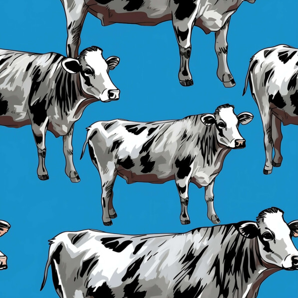 Download Assorted Farm Animals on Blue Background Patterns Online ...