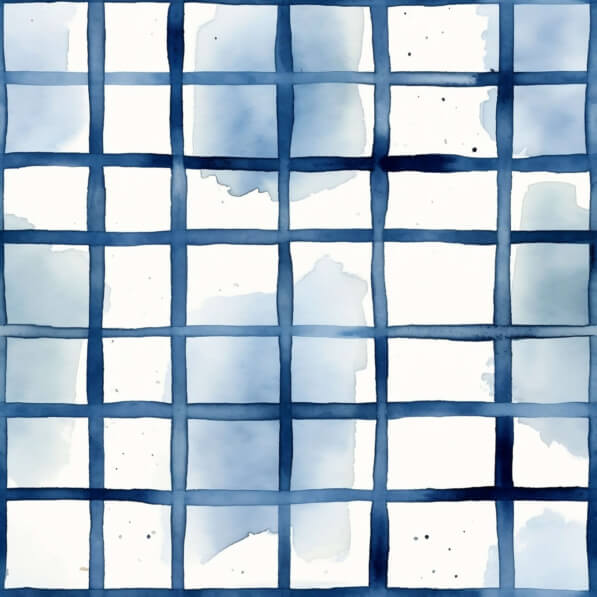 Download Blue and White Watercolor Square Grid Pattern Patterns Online ...