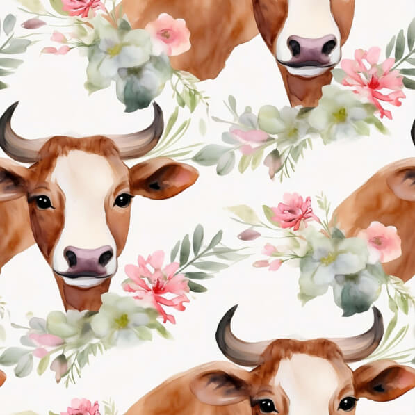Cow Patterns - Download Seamless Cow Patterns for Free - Creative Fabrica