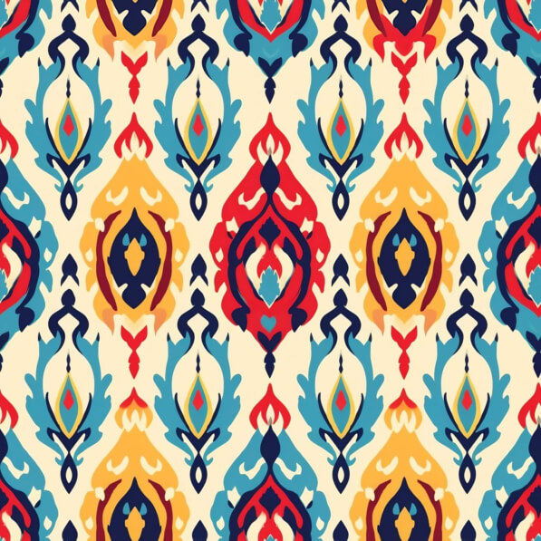 Ikat Patterns - Download Seamless Ikat Patterns for Free - Creative Fabrica