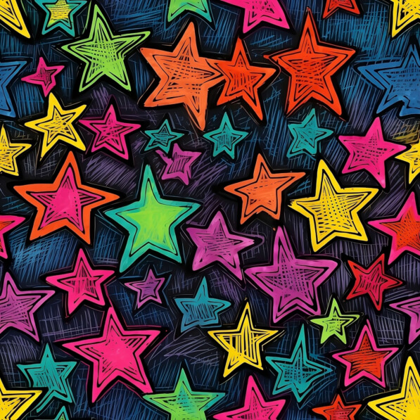 Download Colorful Stars Background Patterns Online - Creative Fabrica