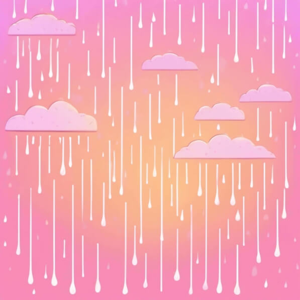 Download Pink Cloud Background with Raindrops Backgrounds Online ...
