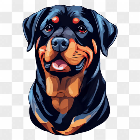 Download Rottweiler Hond met Helder Rode Ogen op Zwarte Achtergrond ...