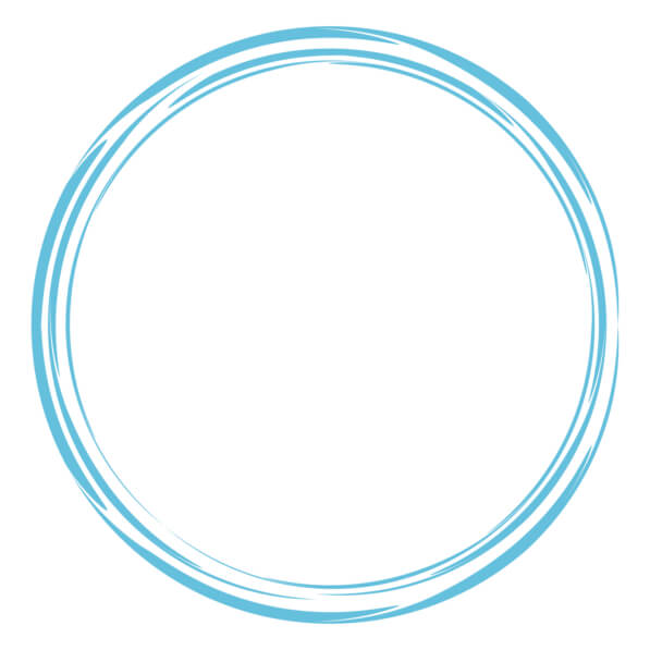 Download Blue Circle Frame on White Background Frames Online - Creative ...