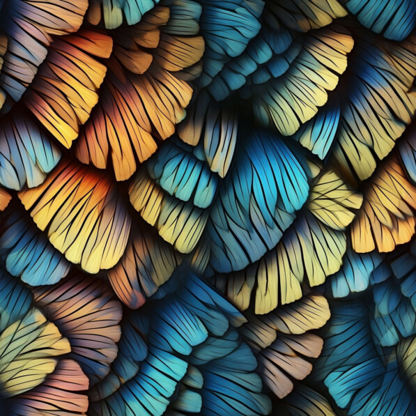 Download Colorful Butterfly Wings Seamless Pattern Patterns Online ...