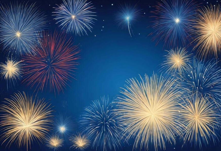 Download Colorful Fireworks Background for Celebrations Backgrounds ...